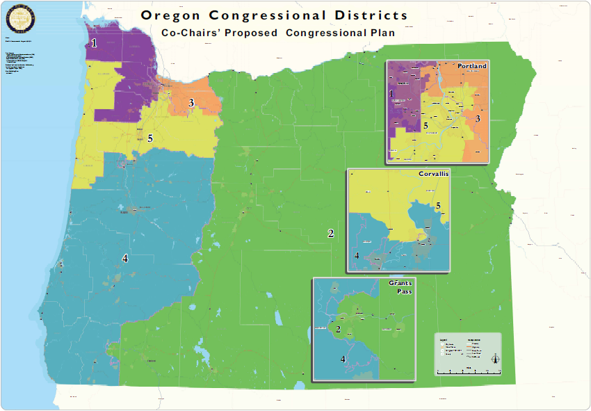 Congressional redistricting maps implemented after the 2010 Census ...