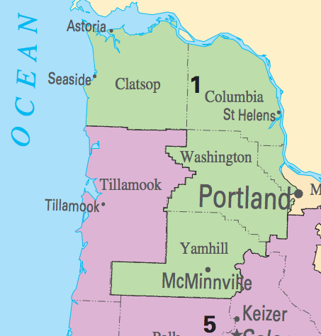 Oregon's 1st Congressional District - Ballotpedia