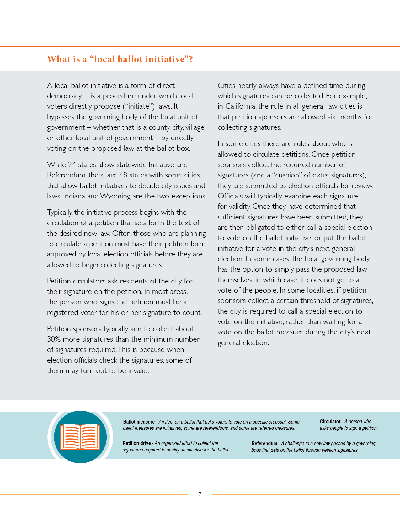 Local Ballot Initiatives: What is a local ballot initiative? - Ballotpedia