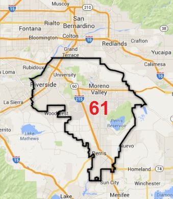 California State Assembly District 61 - Ballotpedia