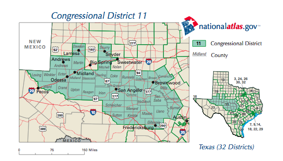 Texas' 11th Congressional District - Ballotpedia
