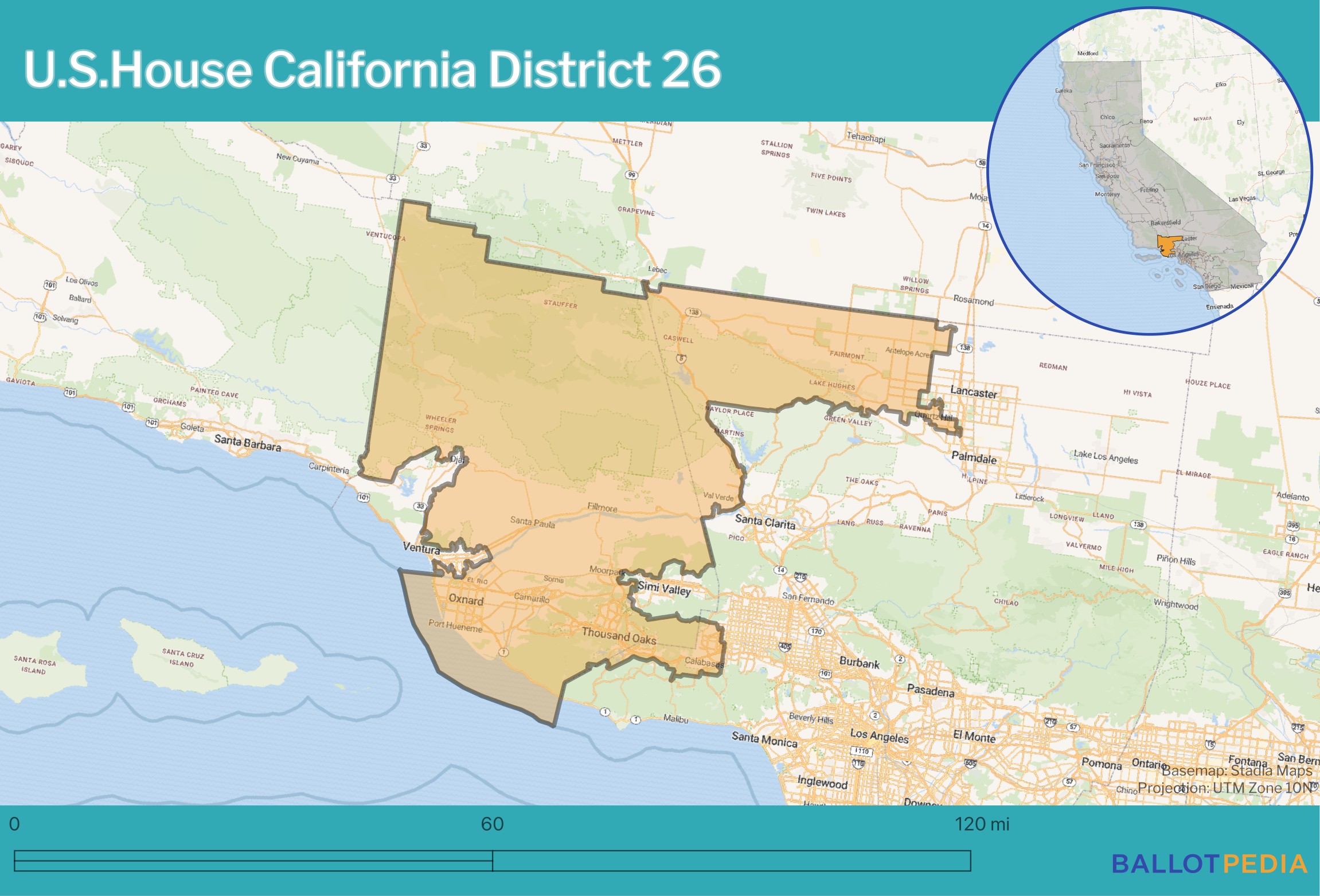 California's 26th Congressional District election, 2026 - Ballotpedia