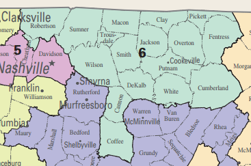 Tennessee's 6th Congressional District - Ballotpedia