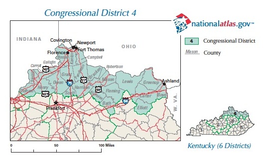 Kentucky's 4th Congressional District - Ballotpedia