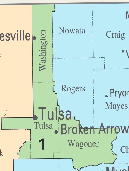 Oklahoma's 1st Congressional District - Ballotpedia